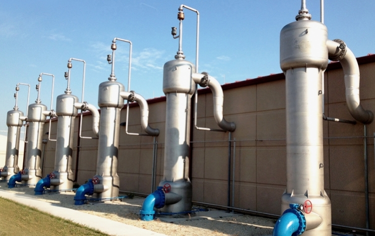 Sepra Gas-liquid separation degassers produced in various models