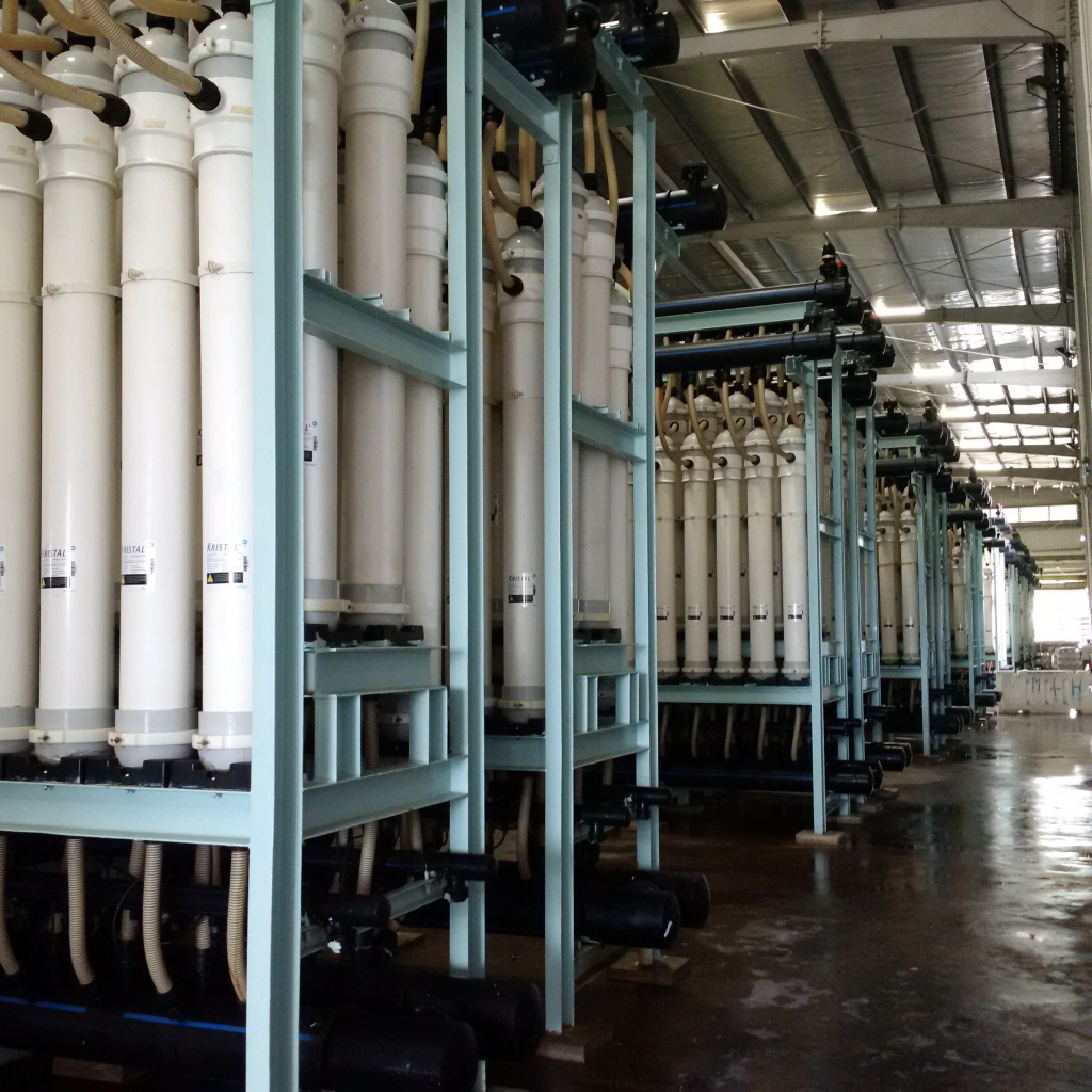 Hollow fiber pressurized modules