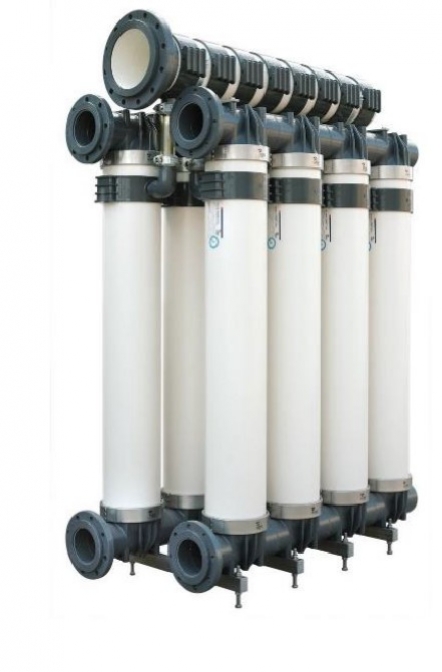 Hollow fiber pressurized modules